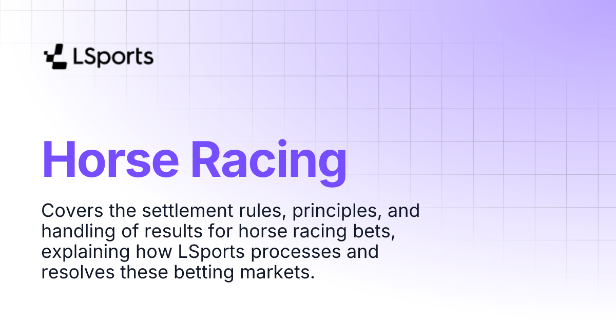 Horse Racing | LSports